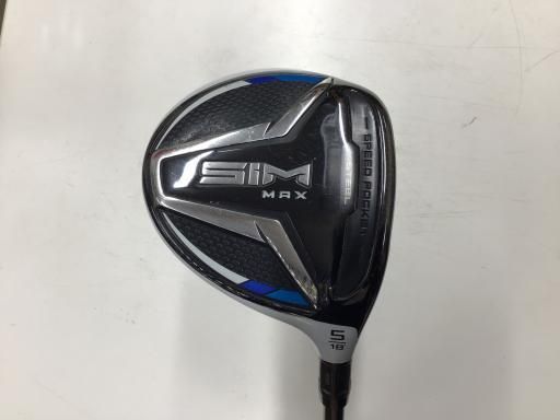 中古】 テーラーメイド SIM MAX 5W フェアウェイウッド FW TENSEI BLUE