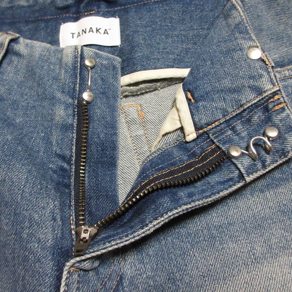 美品 TANAKA タナカ JEAN FLARE PANTS デニムフレアパンツ ST-181