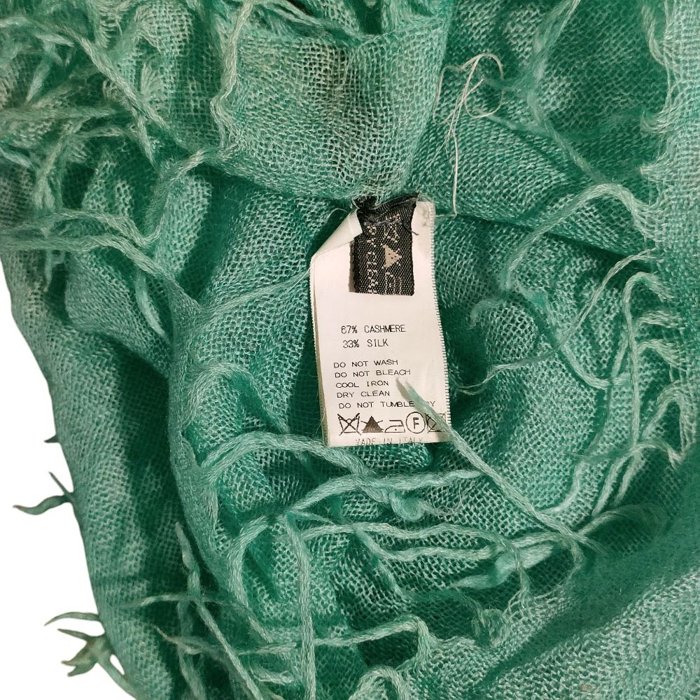 良品 Faliero Sarti ファリエロサルティ カシミヤ×シルク 大判