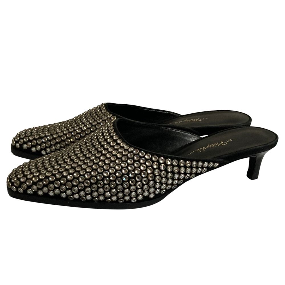 美品 3.1 Phillip Lim 3.1フィリップリム ラインストーン ミュール