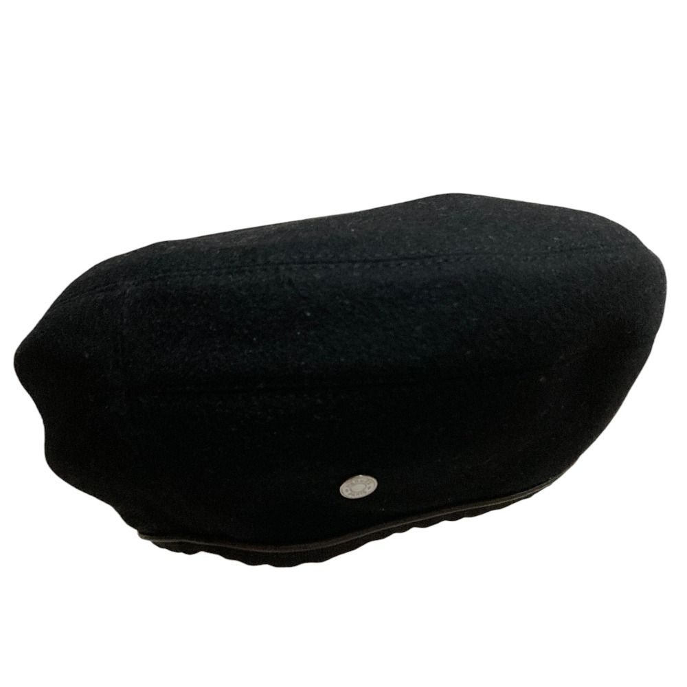 美品 HERMES エルメス セリエ金具 カシミヤ100％ ベレー帽 ハット