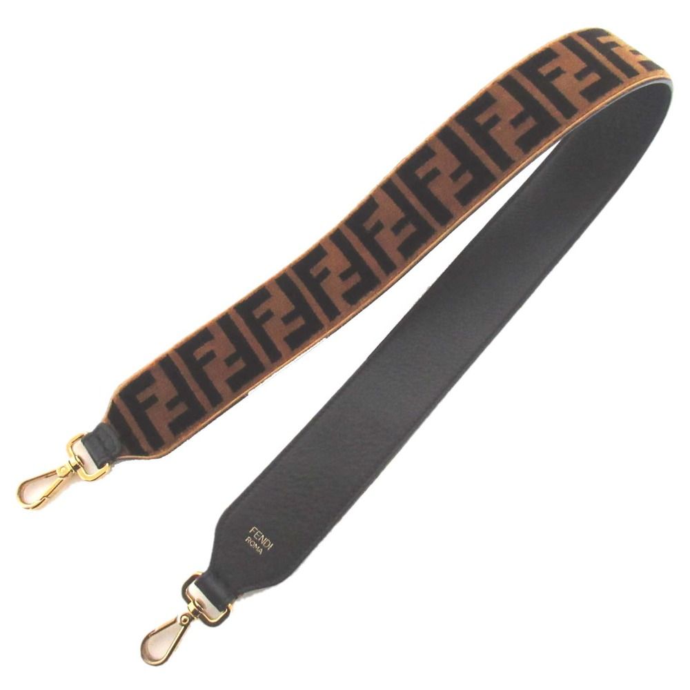 美品 FENDI フェンディ ストラップユー ショルダーストラップ ズッカ柄