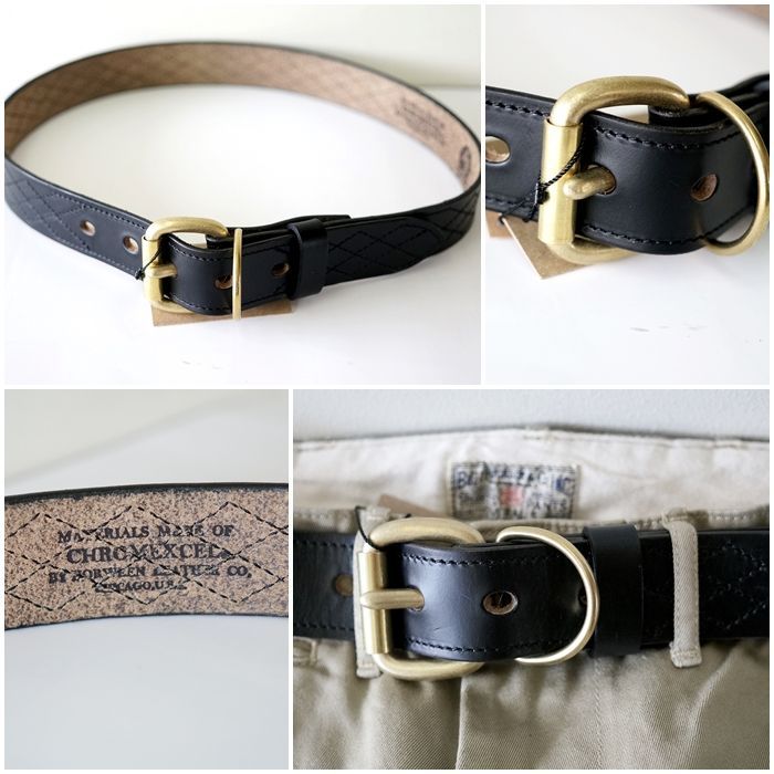 ARTBROWN (アートブラウン)メンズ レザーベルト VGB35109AB 本革 35mm