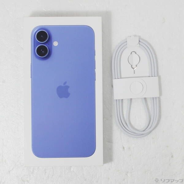 中古品〕 iPhone16 Plus 256GB ウルトラマリン MXVK3J／A SIMフリー