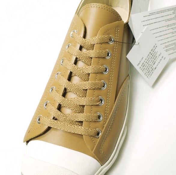 新品 UNDERCOVER アンダーカバー 24AW TOE LOGO LEATHER SNEAKERS