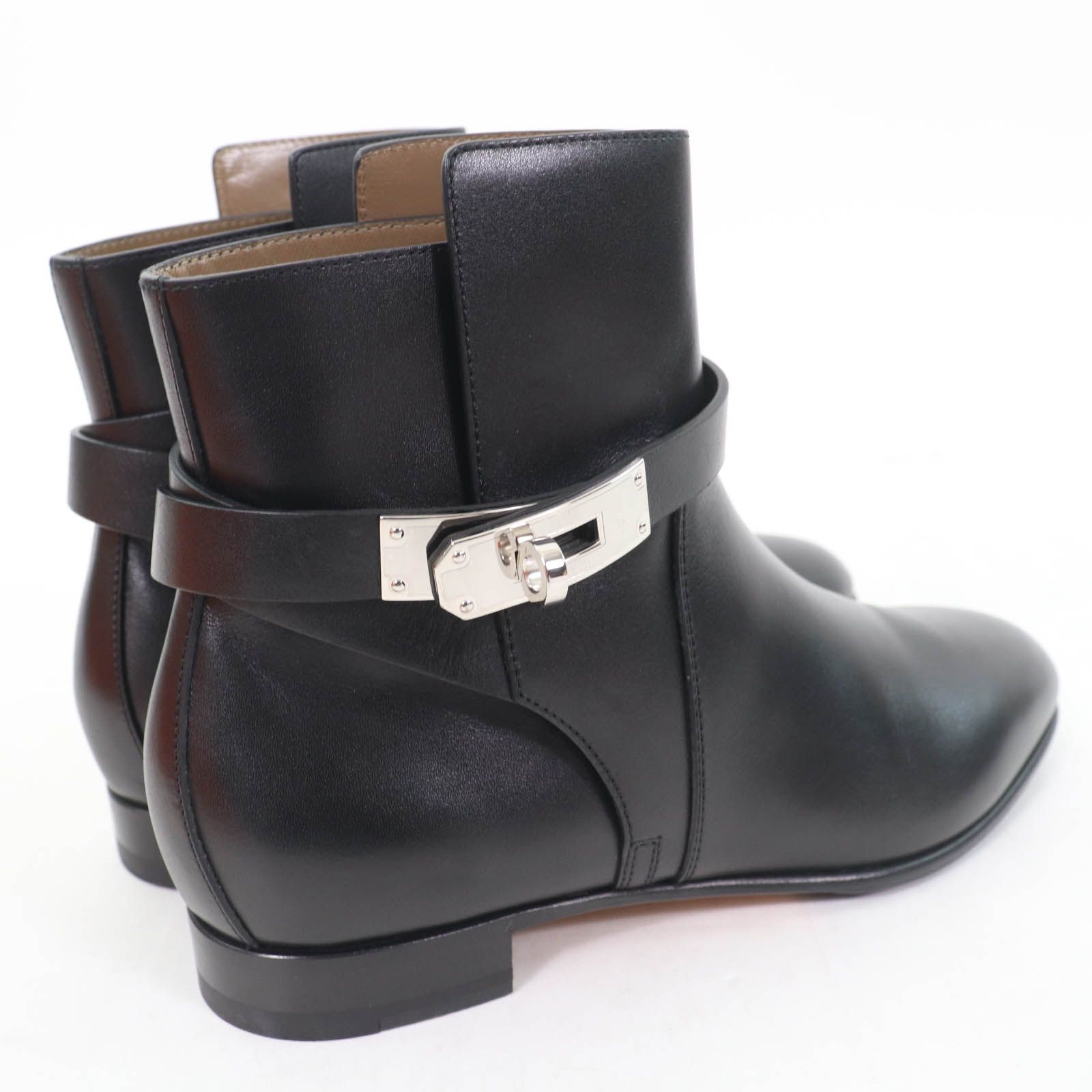 極美品☆HERMES エルメス ネオ シルバー金具 ケリーバックル レザー