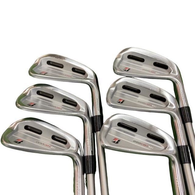 中古】 ブリヂストン BRIDGESTONE 222CB+ 6S アイアンセット IR MCI