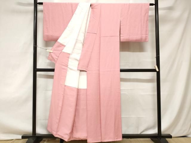 平和屋着物□上質な色無地 霞地紋 石竹色 正絹 逸品 CAAZ5824ev - メルカリ