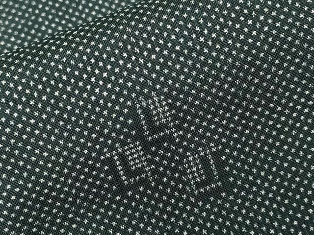 平和屋着物□本場大島紬 7マルキ 幾何学文 正絹 逸品 未使用