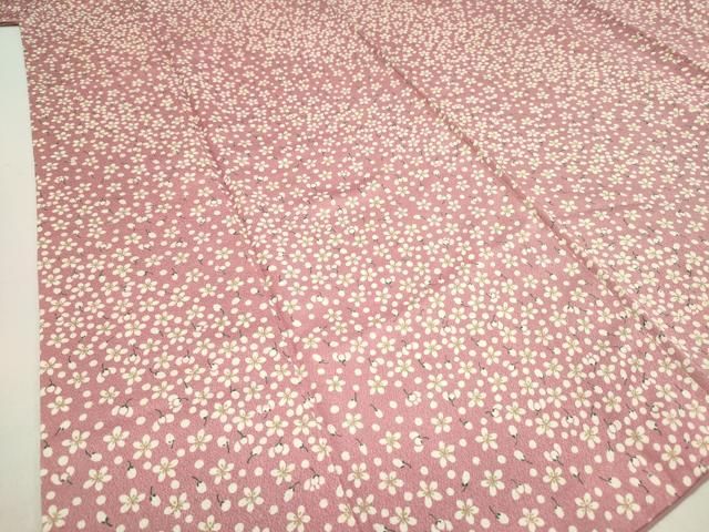 平和屋着物□上質な小紋 舞花文 正絹 逸品 DAAZ3357ob - メルカリ