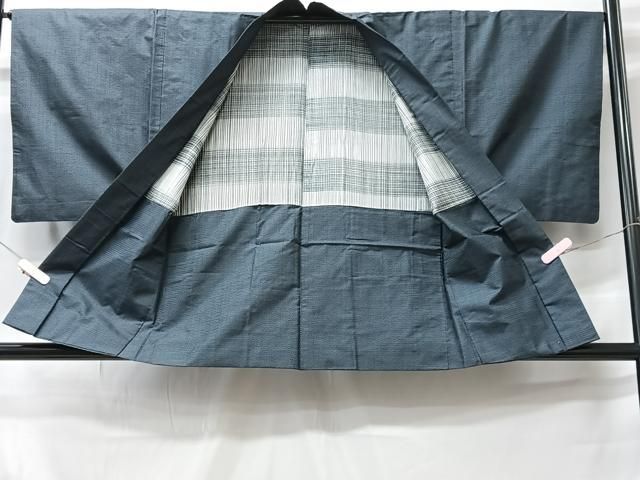 平和屋着物□男性 本場大島紬 アンサンブル 100亀甲 総詰め 正絹 逸品