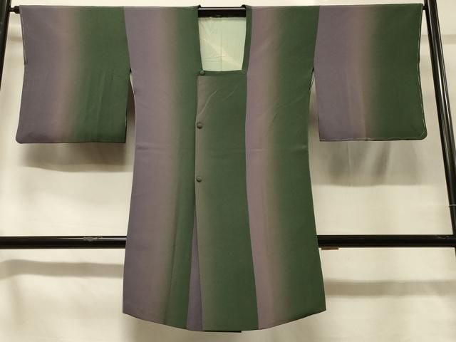 平和屋着物＃道行コート 霞間道 暈し染め ロング丈 正絹 逸品 未使用