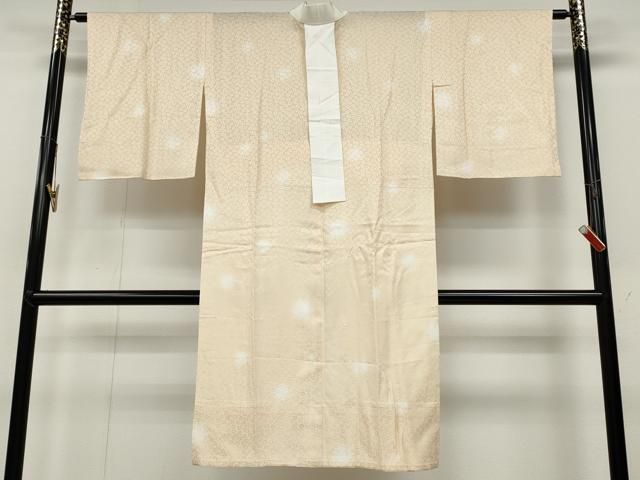 平和屋着物▽長襦袢 無双仕立て 舞花地紋 蛍暈し 半衿刺繍 正絹 逸品