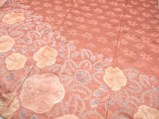 平和屋着物▽訪問着 絞り 舞花文 正絹 逸品 CABB6224ut - メルカリ