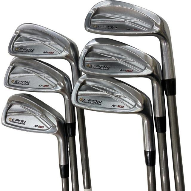 中古】 エポンゴルフ株式会社 EPON AF-303 6S アイアンセット IR 純正