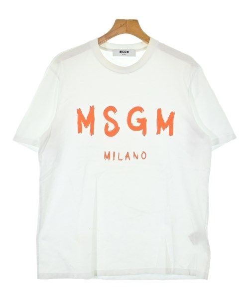MSGM エムエスジーエム Tシャツ・カットソー メンズ 【古着】【中古】 MSGM Tシャツ・カットソー メンズ 【古着】【中古】【送料無料