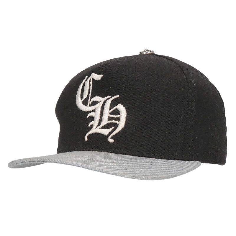 クロムハーツ CH HAT CHロゴ刺繍ベースボールキャップ メンズ ONE SIZE