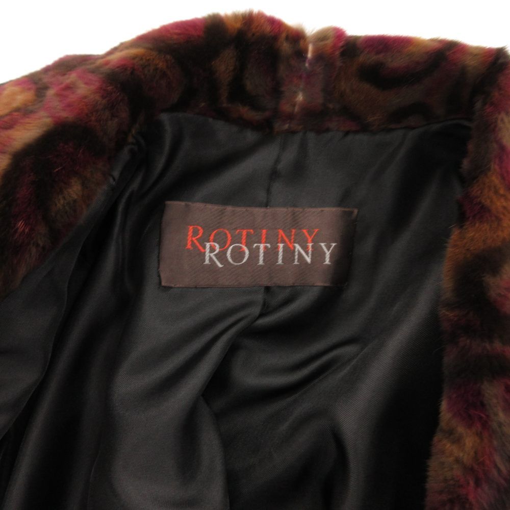 ROTINY ロティニー ファーコート テーラードジャケット ダブル