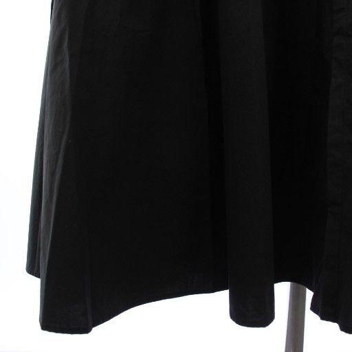 ブラミンク BLAMINK タックデザインコットンラップスカート ロング