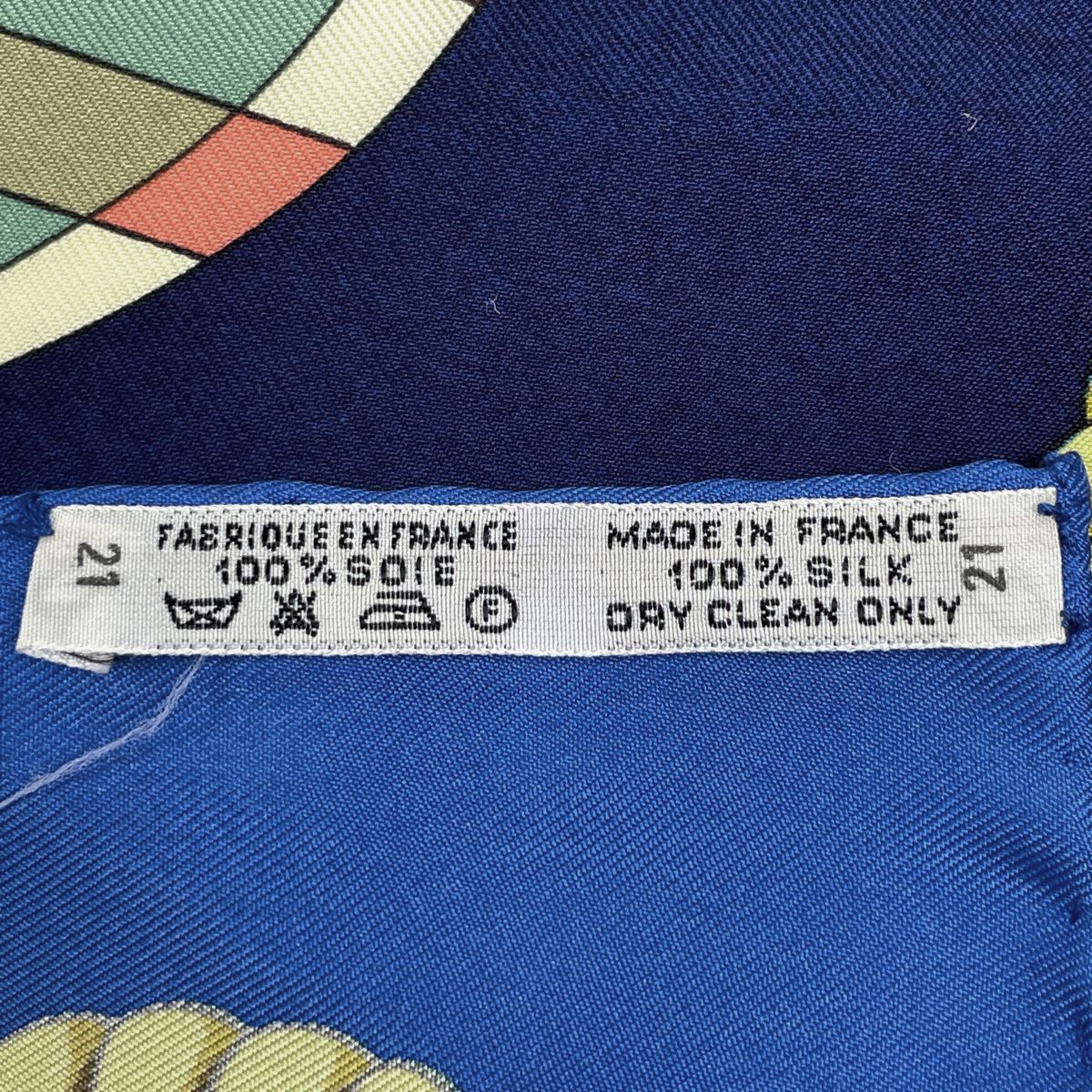 エルメス HERMES カレ 90 LES FOLIES DU CIEL 大空の狂気 スカーフ