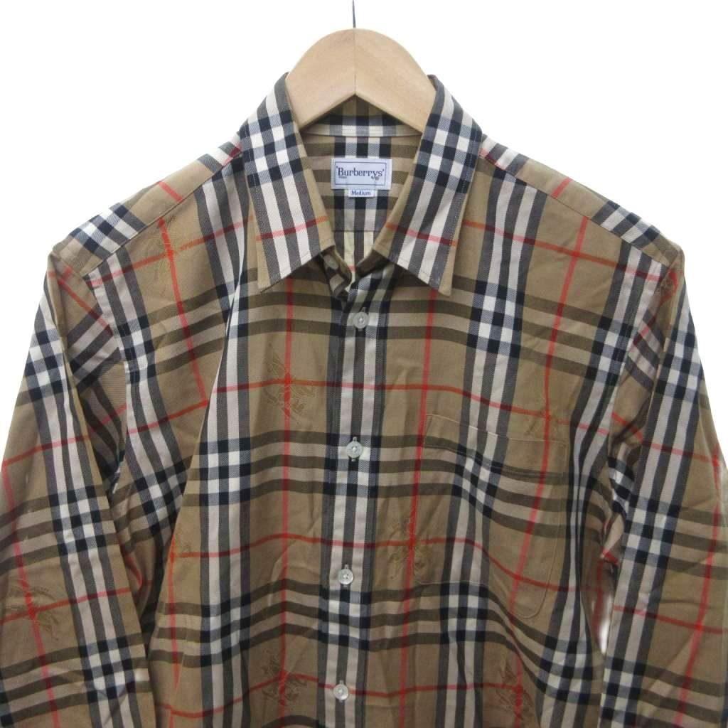 バーバリーズ Burberrys シャドーホース ノバチェック シャツ 長袖