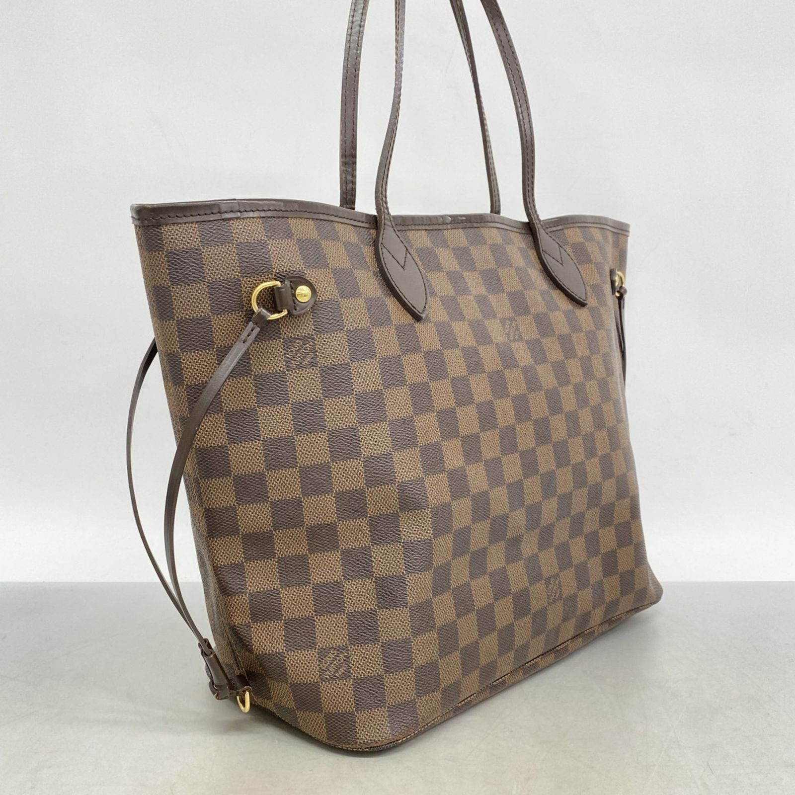 【5pc3359】ルイヴィトン トートバッグ ダミエ ネヴァーフルMM N51105 エベヌ【中古】レディース ルイ・ヴィトン(Louis Vuitton) ルイ・ヴィトン トートバッグ ダミエ