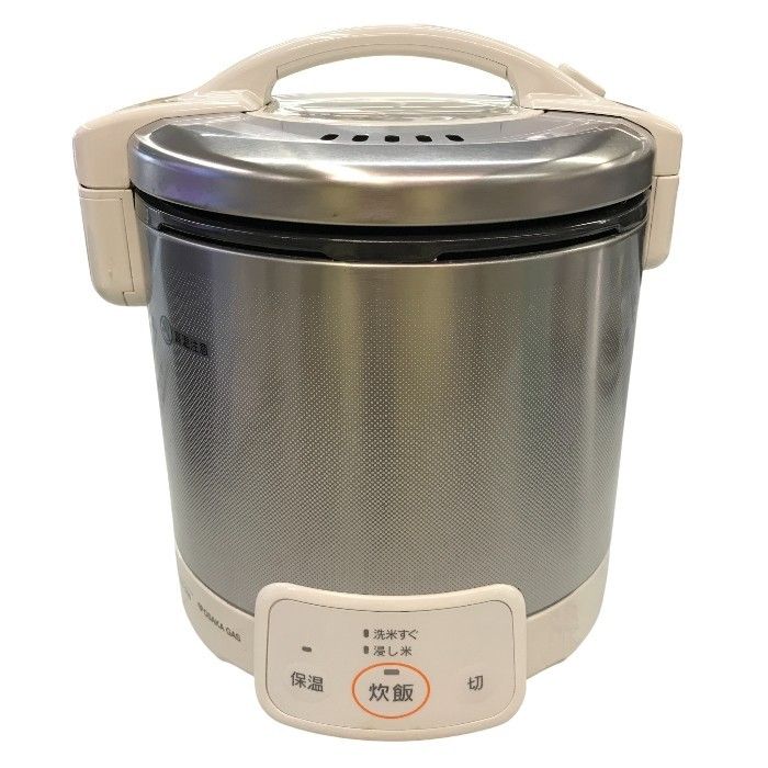 リンナイ ガス炊飯器 「こがまる」 5合 ホワイト 都市ガス用 RR-050VQ