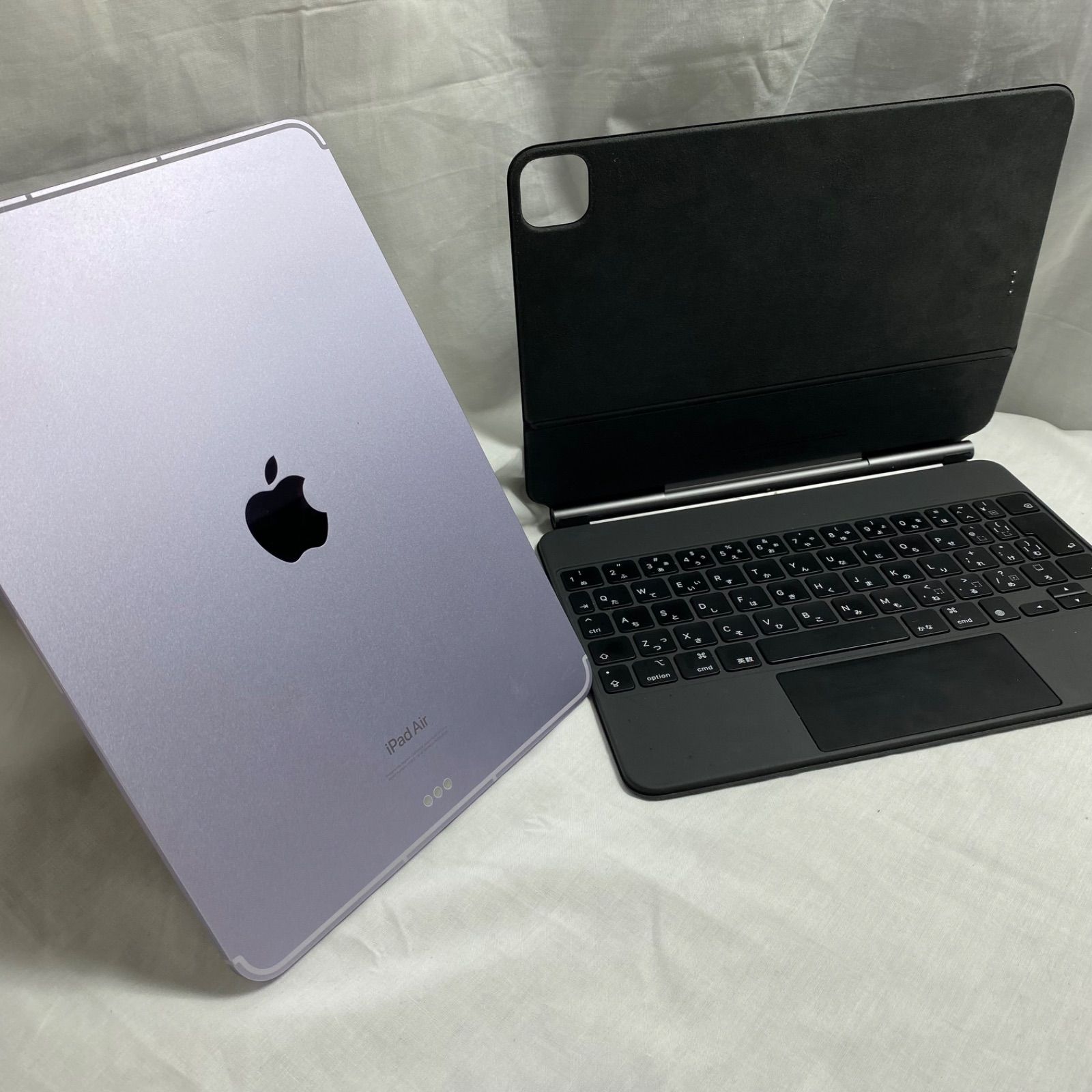 iPadAir Apple 第6世代 M2 A2903 11インチ パープル 256GB タブレット キーボード （動作確認済）Wi-Fi ...