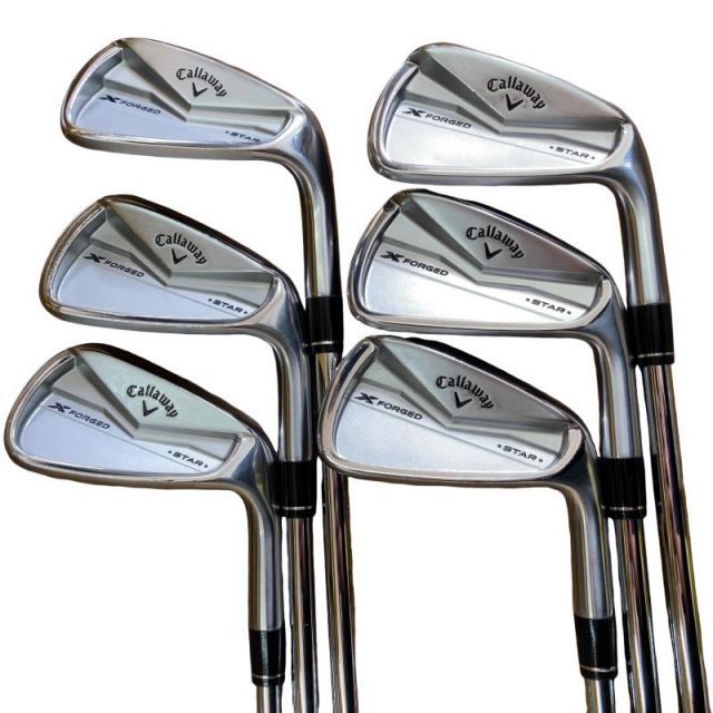 中古】 キャロウェイ X FORGED STAR(2024) 6S アイアンセット IR NS