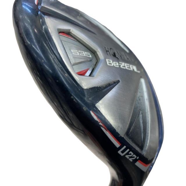 中古】 本間ゴルフ Be ZEAL 535 22° ユーティリティ UT VIZARD for Be