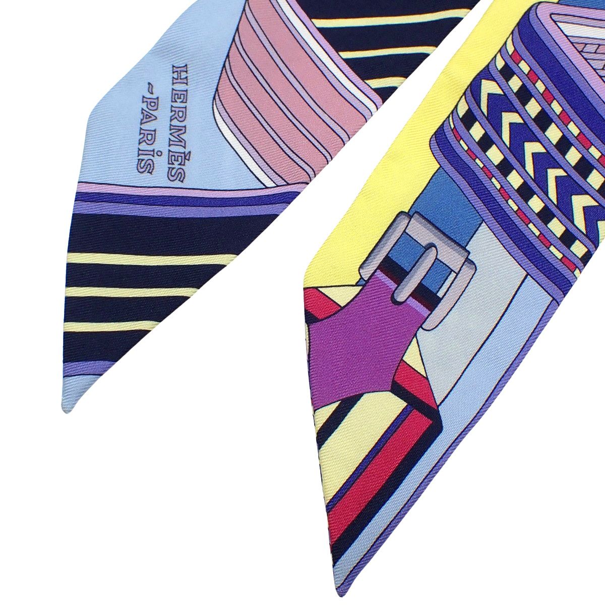 HERMES(エルメス) SANGLES EN ZIGZAG ジグザグのサングル ツイリー