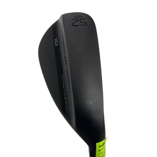 中古】 タイトリスト VOKEY SPIN MILLED SM10 ジェットブラック 52°/12