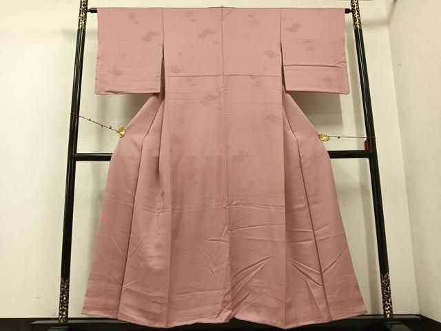 平和屋着物□上質な色無地 洗朱色 正絹 逸品 AABF2457ph - メルカリ