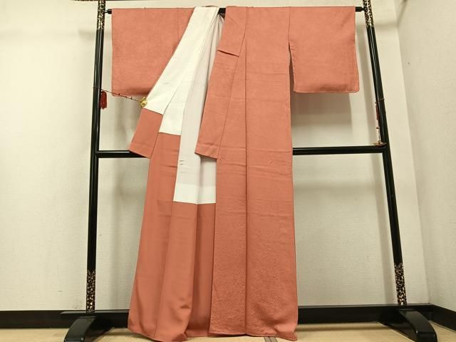 平和屋着物□上質な色無地 東雲色 正絹 逸品 AABF2486ph - メルカリ
