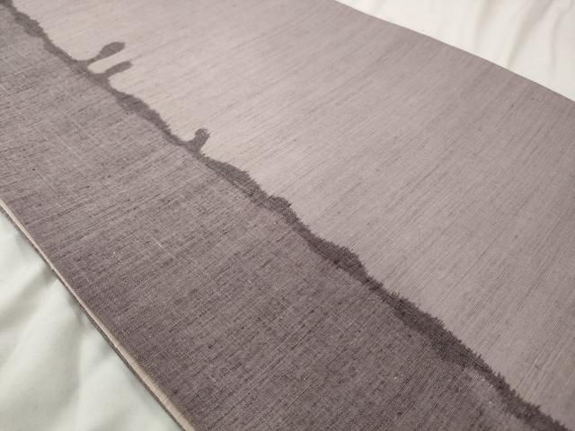 平和屋着物◎全通柄袋帯 紬地 霞文 正絹 逸品 AABF3446gw - メルカリ