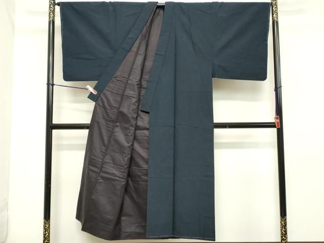 平和屋着物□男性 紬 霞文 留紺色 正絹 逸品 未使用 DABB2512cd - メルカリ