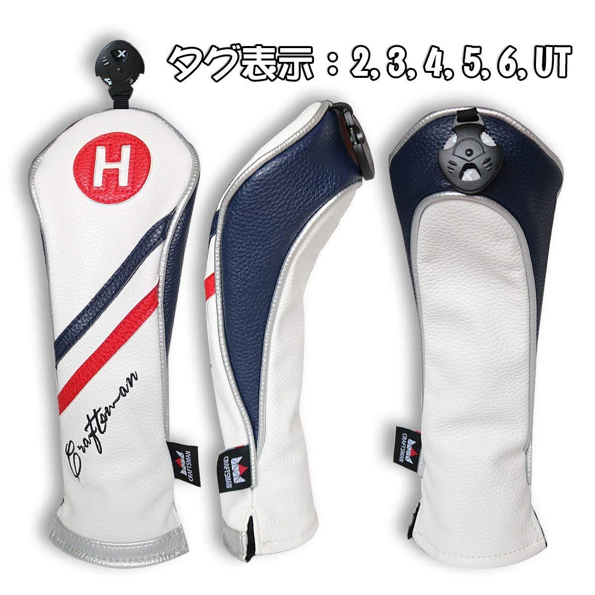 CRAFTSMAN（クラフトマン）ゴルフウッドカバー ヘッドカバー クラブ
