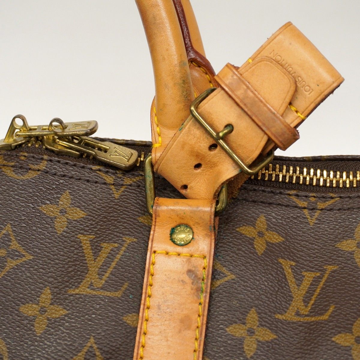 6ab1607】ルイヴィトン ボストンバッグ モノグラム キーポル50 M41426