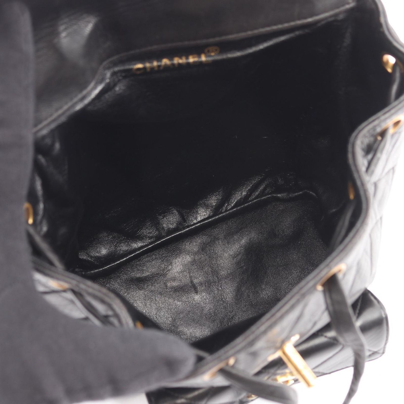 シャネル CHANEL リュックサック バックパック マトラッセ ブラック