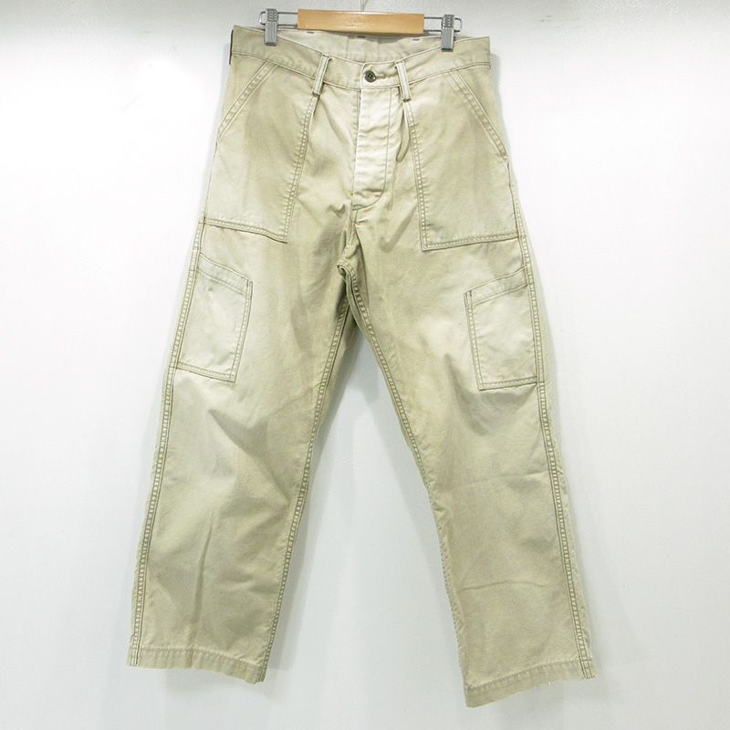 【三重本店】 中古 TOYS McCOY | トイズマッコイ USED加工カーゴパンツ ワークパンツ ダメージ加工 H.OKAMOTO ...
