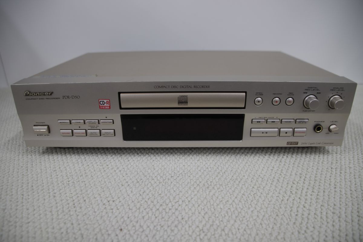 Pioneer パイオニア PDR-D50 CD Player CD プレイヤー /03700 - メルカリ