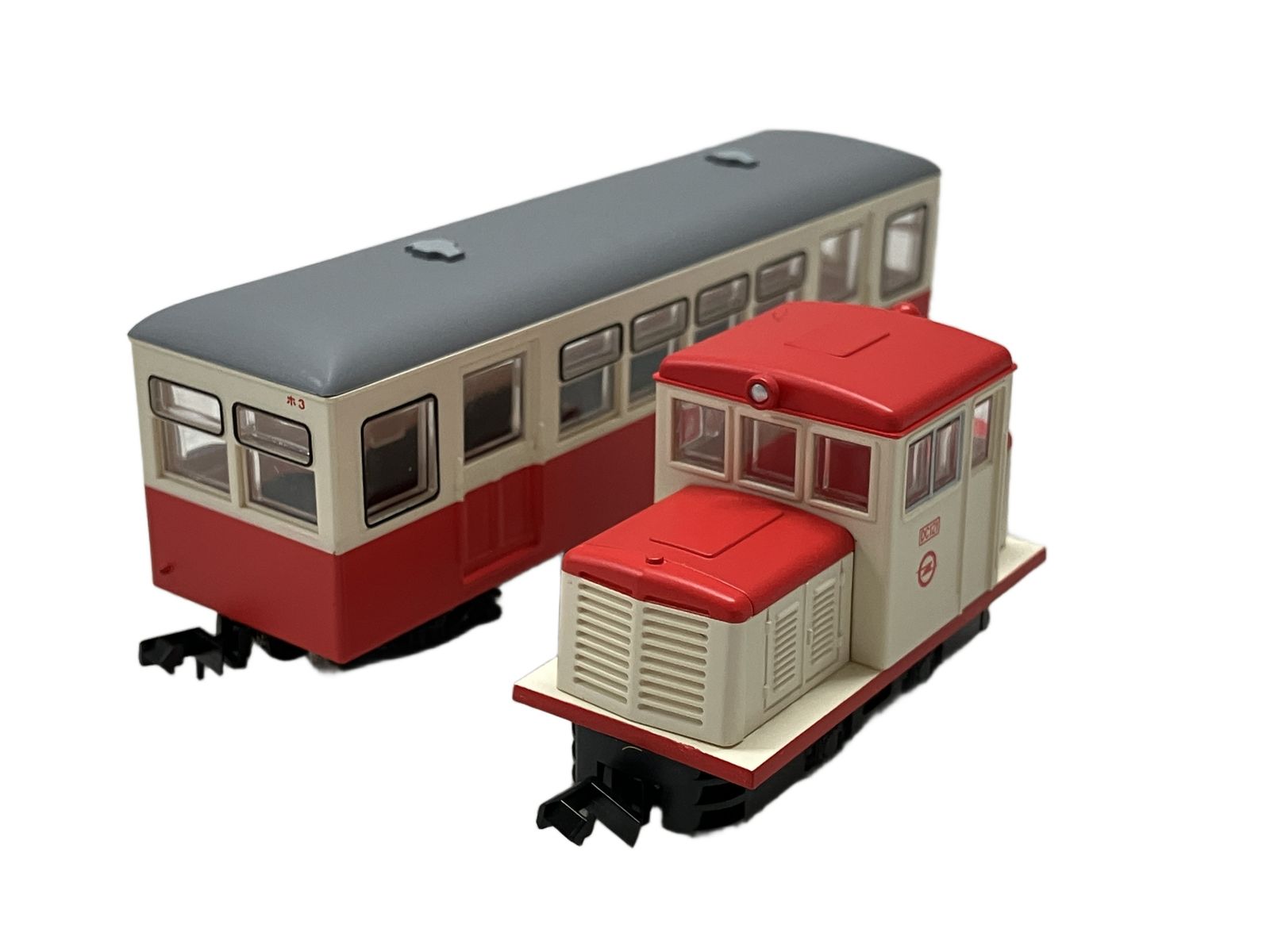 TOMYTEC 鉄道コレクション 想い出の尾小屋鉄道 DC121タイプ+ホハフ3タイプ 2両セット 1/80 9mm 鉄道模型 トミーテック ...