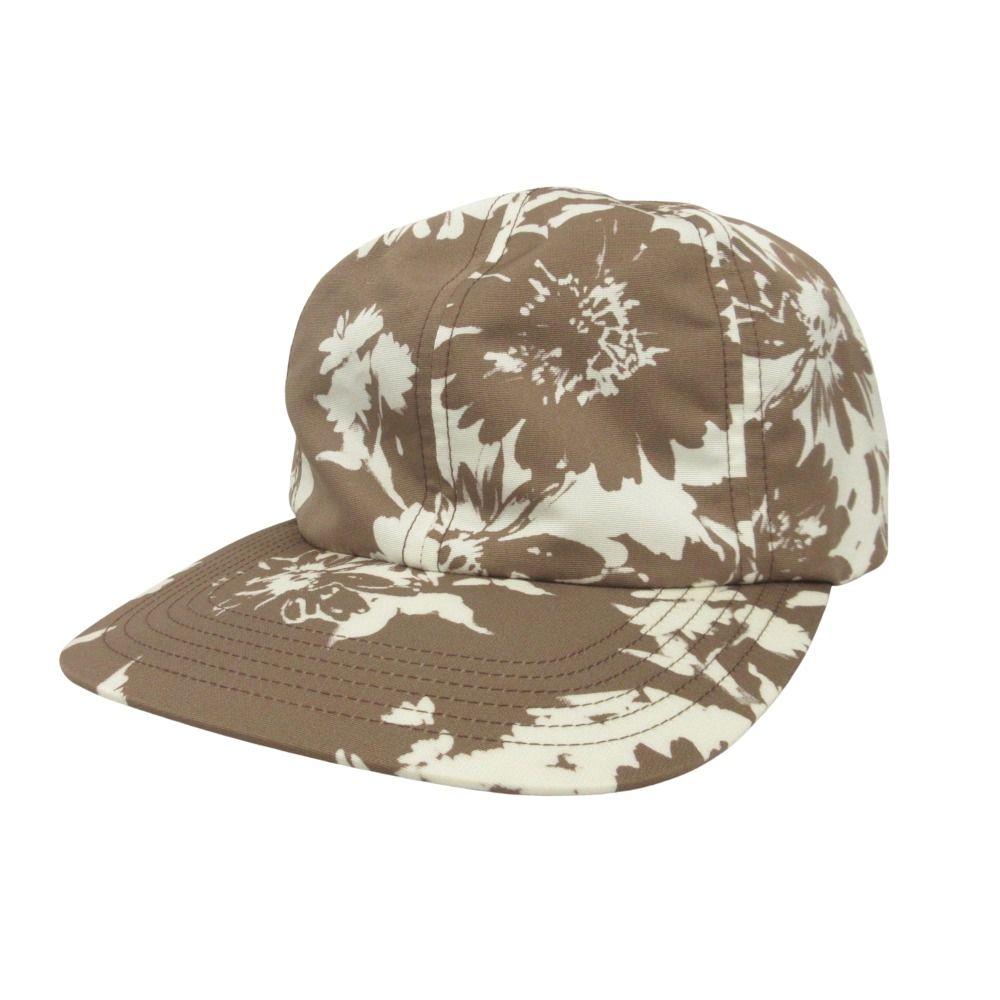 未使用 25ss KIJIMATAKAYUKI キジマタカユキ FLORAL PRINT 6PANEL CAP フローラル プリント 6パネル ...