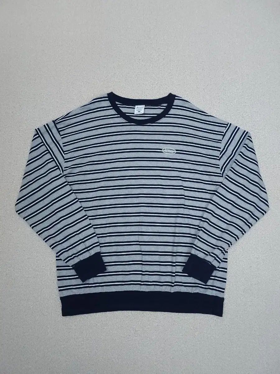 (F) ACOVER レディース オーバーサイズ ストライプ 長袖 Tシャツ ユニセックス - メルカリ