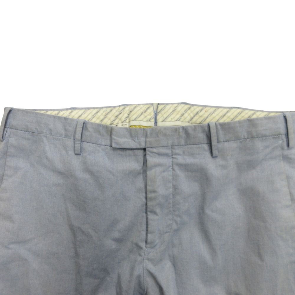 良品 PT TORINO ピーティートリノ パンツ スラックス ストレッチ 無地 ダブル 48 青 ブルー メンズ 古着 中古 USED - メルカリ