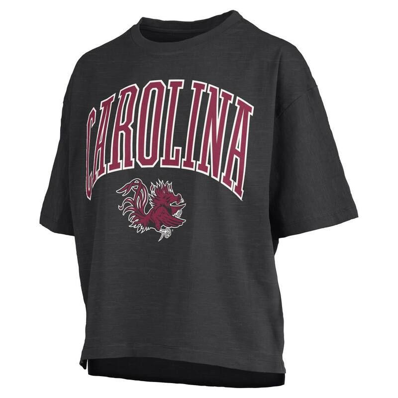 プレスボックス レディース トップス Tシャツ Womens Pressbox Black South Carolina Gamecocks ...