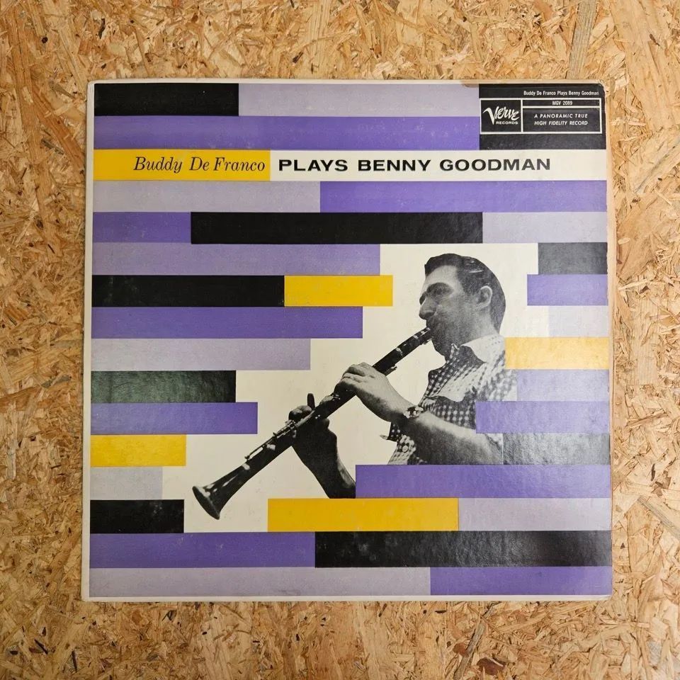 Buddy DeFranco / Buddy DeFranco Plays Benny Goodman / Verve / MC V-2089 ...