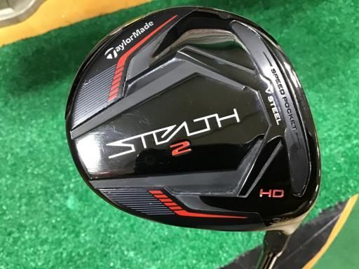 【中古】 テーラーメイド STEALTH2 HD 3W フェアウェイウッド FW TENSEI RED TM50(STEALTH FW) (フレックスSR) メンズ 男性用 右利き 右用 C ...