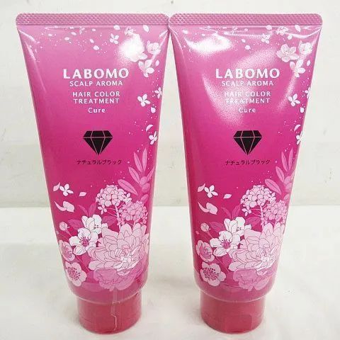 未使用 2点セット LABOMO ラボモ スカルプアロマ ヘアカラートリートメント キュア 染毛料 ナチュラルブラック 180g アートネイチャー （1） Z005-0219-9 - メルカリ