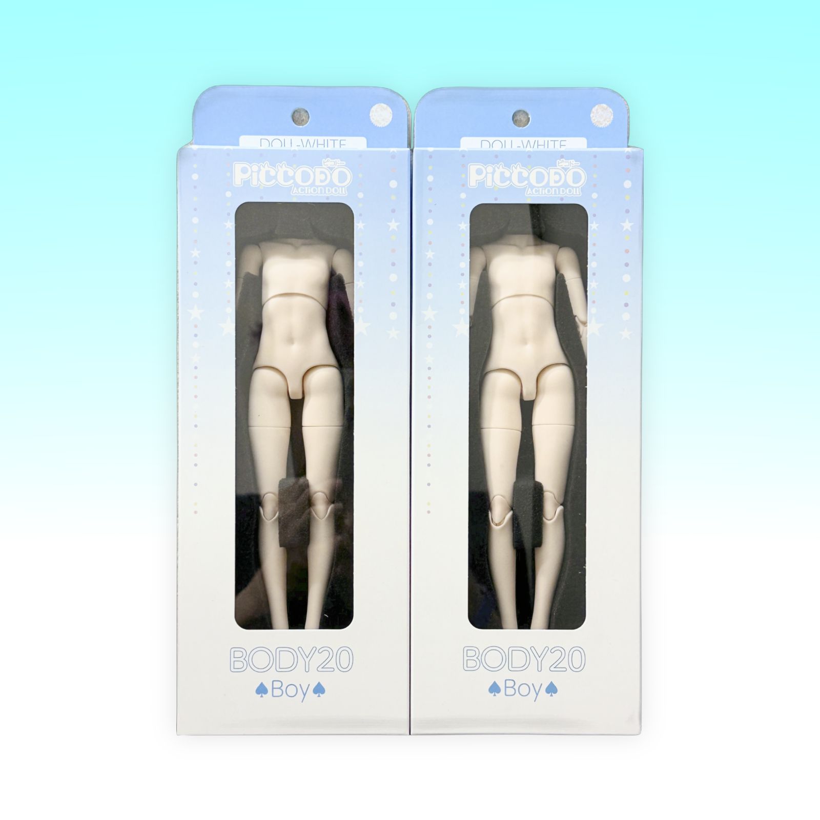 2個セット PICCODO BODY20 ドールボディ PIC-D004D ドールホワイト - メルカリ